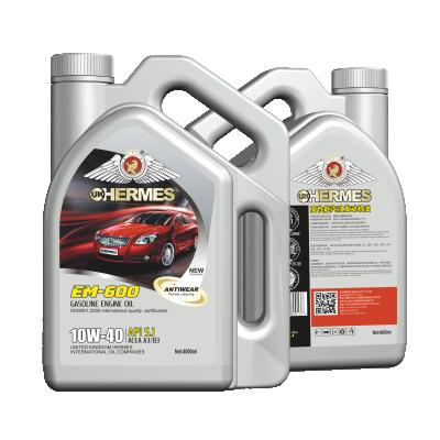China Essential Sludge Control Mineral Engine Oil 10W40 SJ Engine Oil Anti Wear Performance for sale