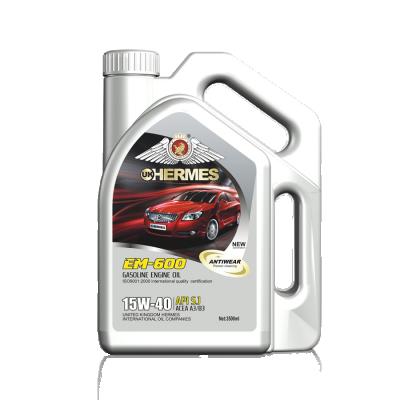 China High Performance Mineral Motor Oil API SJ 15W40 Engine Oil For Heavy Duty Engine Protection for sale