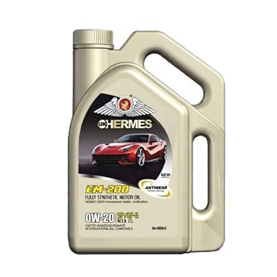 China OEM 0W20 Gasoline Engine Oil With API SP/GF-6 ACEA C5 And GTL Technology for sale