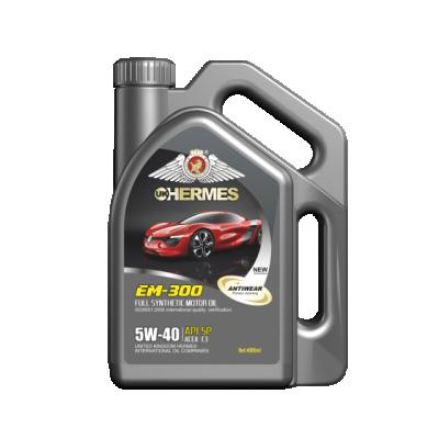 China 5W40 API SP ACEA C3 GTL Fully Synthetic Gasoline Engine Oil 1L/4L for sale