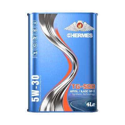 China 5W30 API SL ILSAC GF-3 Passenger Car Engine Oil With Synthetic Technology for sale