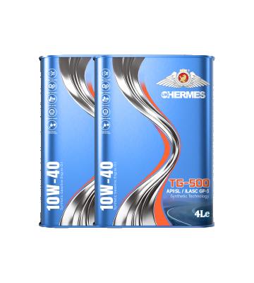 China UKHERMES Classic TG-500 Synthetic Engine Oil 10W40 API SL Engine Oil Reliable Protection for sale