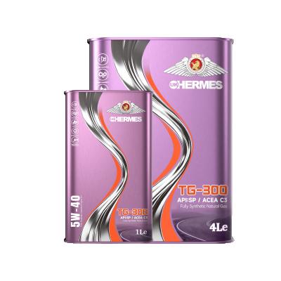 China High Viscosity Gas Engine Oil 5W40 API SP ACEA C3 GTL Full Synthetic Lubricant for sale