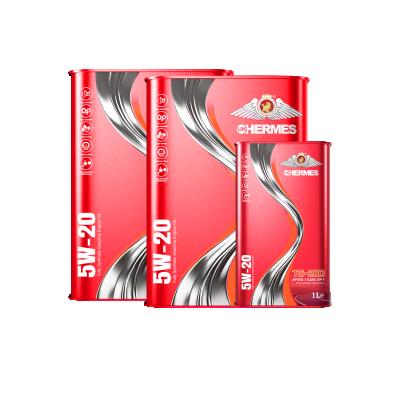 China Eco-Gas API SQ ILSAC GF-7 5w20 Full Synthetic Oil Fuel Efficient Modern Car Engine Oil for sale