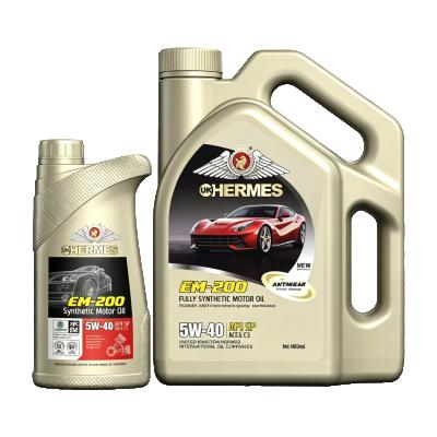 China UKHERMES EM-200 5W40 Engine Oil API SP ACEA C3 Vehicle Motor Oil Oxidation Resistance for sale