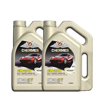 China OEM / ODM GTL Full Synthetic Engine Oil With API SQ PACEA C2 And 0W30 Viscosity for sale