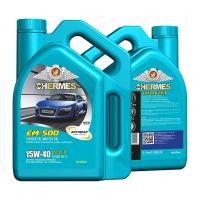 China EM-500 API SL SAE 15W-40 Synthetic Technology Gasoline Engine Oil 4L for OEM/ODM for sale