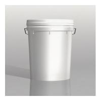 China White Empty Lubricant Pail with 13L / 16L / 18L / 20L Capacity and OEM / ODM Private Label Support for sale