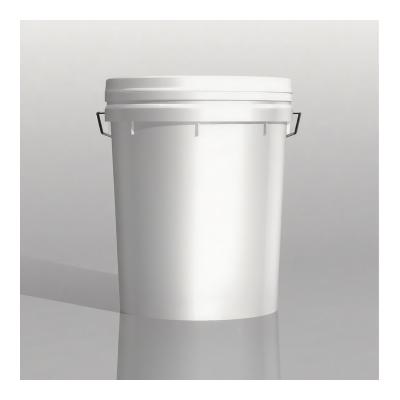China White Empty Lubricant Pail with 13L / 16L / 18L / 20L Capacity and OEM / ODM Private Label Support for sale