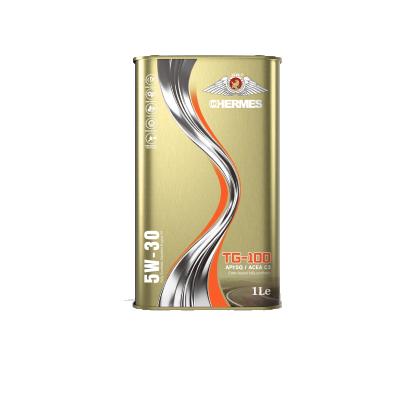China TG-100 API SQ 5W-30 Ester Full Synthetic Gasoline Engine Oil 1L for Passenger Cars for sale