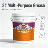 China NLGI 3 Multipurpose Lithium Grease with Wear Protection and Mechanical Stability for Industrial Applications for sale