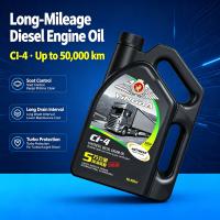 China API CI-4 50,000 km Extended-Drain Heavy-Duty Diesel Engine Oil with Soot Control and Heavy-Duty Protection for sale