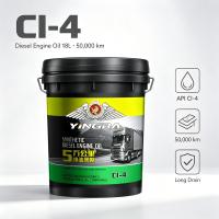 China API CI-4 50,000 km Extended-Drain Heavy-Duty Diesel Engine Oil in 18L Packaging for sale
