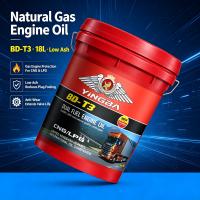 China BD-T3 CNG LPG Natural Gas Engine Oil 18L with Heavy-Duty Protection Soot Control and High-Temperature Stability for sale