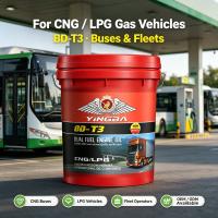 China BD-T3 CNG LPG Natural Gas Engine Oil 18L with Heavy-Duty Protection Soot Control and High-Temperature Stability for sale