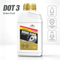 China DOT-3 Grade Brake Fluid 500g Package for OEM Private Label Hydraulic Brake Systems for sale