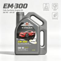 China API SP SAE 5W-40 Full Synthetic Gasoline Engine Oil Passenger Car Motor Oil for OEM Private Label for sale