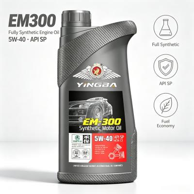 China API SP SAE 5W-40 Full Synthetic Gasoline Engine Oil for Passenger Car Motor Oil 4L Wholesale for sale