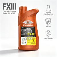 China ILSAC GF-6 Ester Full Synthetic Gasoline Engine Oil SAE 0W-30 Passenger Car Motor Oil for OEM Private Label for sale