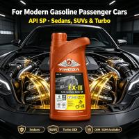 China ILSAC GF-6 Ester Full Synthetic Gasoline Engine Oil SAE 0W-30 Passenger Car Motor Oil for OEM Private Label for sale