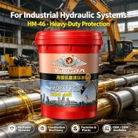 China OEM Private Label Anti-Wear HM 46 Hydraulic Oil for Industrial Lubricant Wholesale for sale