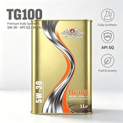 China API SQ ACEA C3 Ester Full Synthetic Gasoline Engine Oil Passenger Car Motor Oil for OEM Private Label for sale