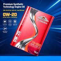 China API SQ ACEA C6 0W-20 Full Synthetic Gasoline Engine Oil Passenger Car Motor Oil for OEM Private Label for sale