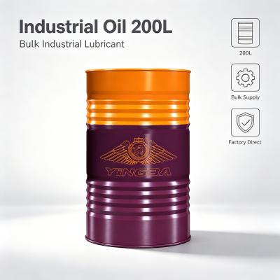 China OEM Private Label 200L Drum Industrial Lubricant Hydraulic Oil for Equipment Protection for sale