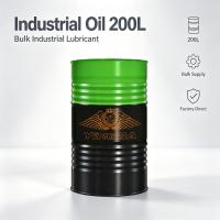China 200L Drum Green and Black Industrial Lubricant with OEM Private Label Service for Industrial Lubricating Oil Supply for sale