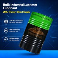 China 200L Drum Green and Black Industrial Lubricant with OEM Private Label Service for Industrial Lubricating Oil Supply for sale