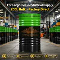 China 200L Drum Green and Black Industrial Lubricant with OEM Private Label Service for Industrial Lubricating Oil Supply for sale