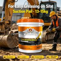 China Heavy-Duty Self-Suction Construction Machinery Grease 13 to 15 kg Lubricating Grease for Wholesale OEM for sale