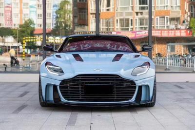 China Aston Martin DB11 Carbon Fiber Body Kit DB11 mansory style front and rear bumper side skirt fender hood spoiler for sale