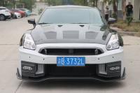 China Nissan GTR Carbon fiber body Kit GTR r35 Upgraded 2024nismo style front and rear bumper spoilers hood fenders for sale