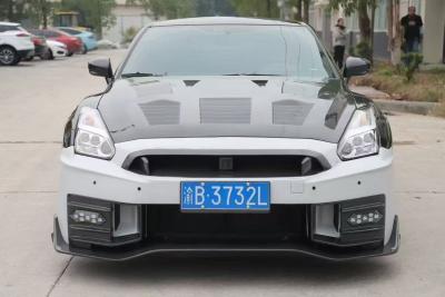 China Nissan GTR Carbon fiber body Kit GTR r35 Upgraded 2024nismo style front and rear bumper spoilers hood fenders for sale