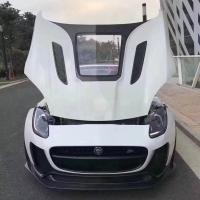 China High Quality Carbon Fiber F-type Carbon Fiber Hood  for Jaguar F-Type Upgrade IMP Style Hood for sale