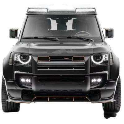 China For Land Rover Defender Carbon Fiber Body Kit Defender Upgrades MSY-style Front Lip Diffuser Spoiler Carbon Fiber Widebody Kit for sale