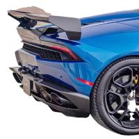 China For Lamborghini LP580 LP610 Carbon Fiber Body Kit LP580 LP610 Upgraded VORS Style Carbon Fiber Spoiler Wing for sale
