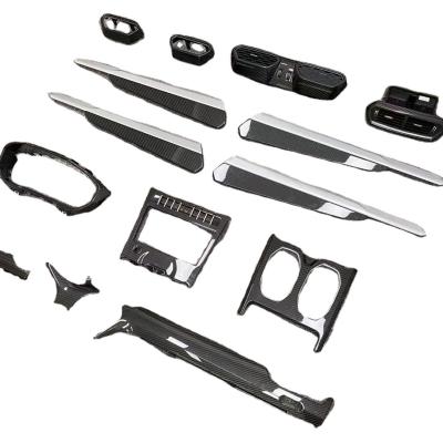 China Auto Parts Carbon Fiber Interior for Lamborghini Urus  Urus Carbon Fiber Central air Conditioning Control Surface for sale