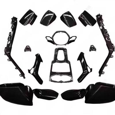 China For Lamborghini LP580 LP610 Carbon Fiber Interior LP580 LP610 OEM Style Carbon Fiber Center Panel for sale