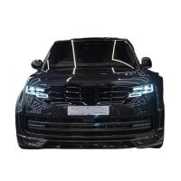 China Carbon Fiber Land Rover Body Kit LM Style Universal Rear Bumper Lip Diffuser Spoiler for sale