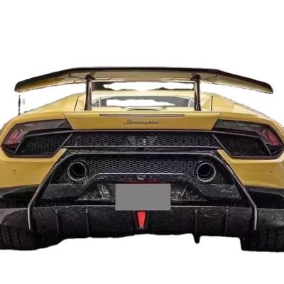 China Auto Parts Carbon Fiber Spoiler for Lamborghini HURACAN LP610 580 EVO Upgrade the Performante Style Carbon Fiber Tail Spoiler for sale