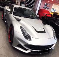 China High Quality Carbon Fiber for Ferrari F12 Carbon Fiber Cover Decoration F12 Carbon Fiber Engine Compartment Tuyere Small Piece for sale