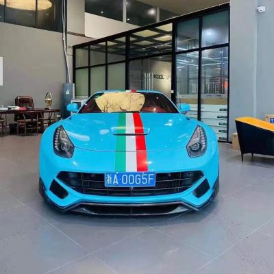 China High Quality Carbon Fiber F12 Carbon Fiber Body Kit for ferrari F12 Upgrade DMC Style Front Shovel Rear Diffuser Spoiler for sale