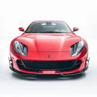 China For Ferrari 812 Carbon Fiber Body Kit 812 Upgraded MSY Style Carbon Fiber Front Lip Diffuser Spoiler Body Kit for sale