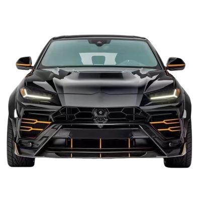 China For Lamborghini Urus Carbon Fiber Body Kit Urus Upgraded VORS Style Carbon Fiber Front Lip Diffuser Spoiler Hood with Wide-body for sale