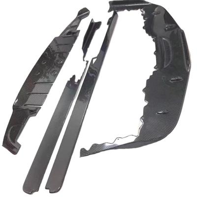 China For Ferrari 458 Carbon Fiber Body Kit 458 Carbon Fiber Front Lip Diffuser Spoiler Body Kit for sale