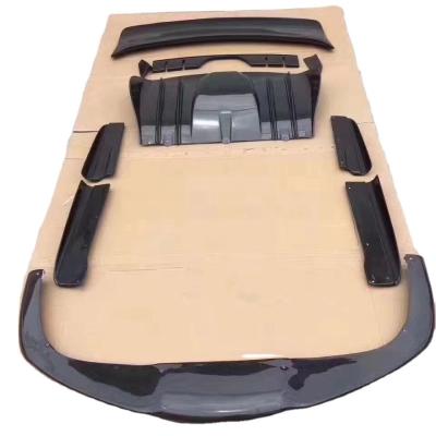 China For Ferrari F430 Body Kit F430 Upgraded HAMANN Style Front Shovel Diffuser Spoiler Side Skirt F430 Carbon Fiber Body Kit for sale
