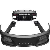 China For Ferrari F430 Body Kit F430 Upgraded ASI Style Front and Rear Bumpers Spoiler F430 Carbon Fiber Body Kit for sale