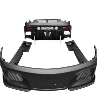 China For Ferrari F430 Body Kit F430 Upgraded ASI Style Front and Rear Bumpers Spoiler F430 Carbon Fiber Body Kit for sale